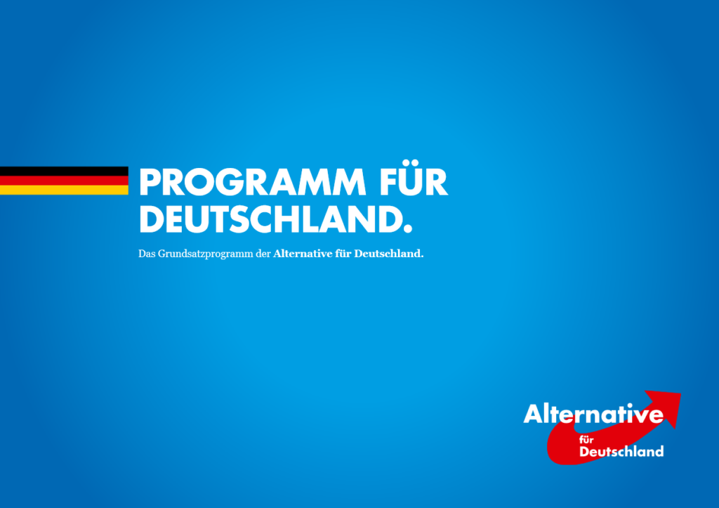 Programm – AfD Kreisverband Diepholz